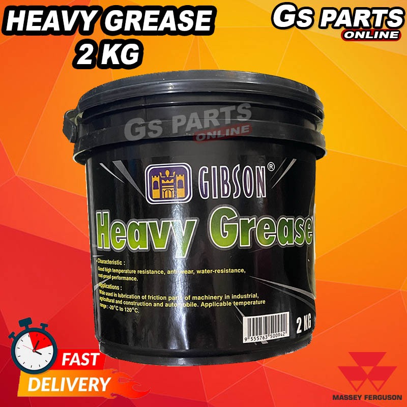 🚜HEAVY GREASE GB-400 2 KG / HEAVY GREASE GIBSON 2KG | GS PARTS | Shopee ...