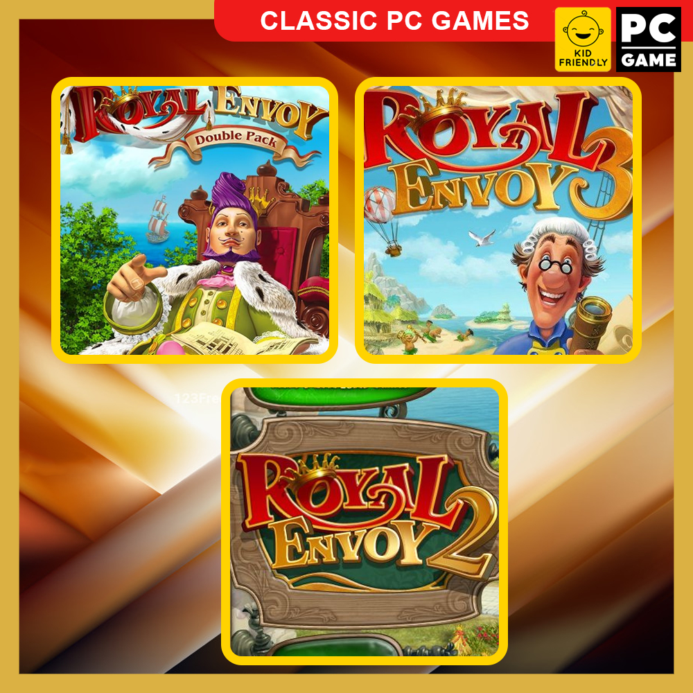 Royal Envoy 3 in 1 Full Collection for PC 🔥Classic Nostalgic PC Games ...