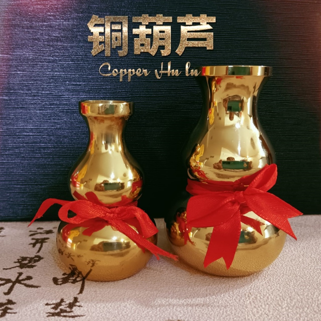 [Fortune Destiny] Copper Gourd Gourd Wu Lu / Wu Lou / Copper Hu Lu with ...