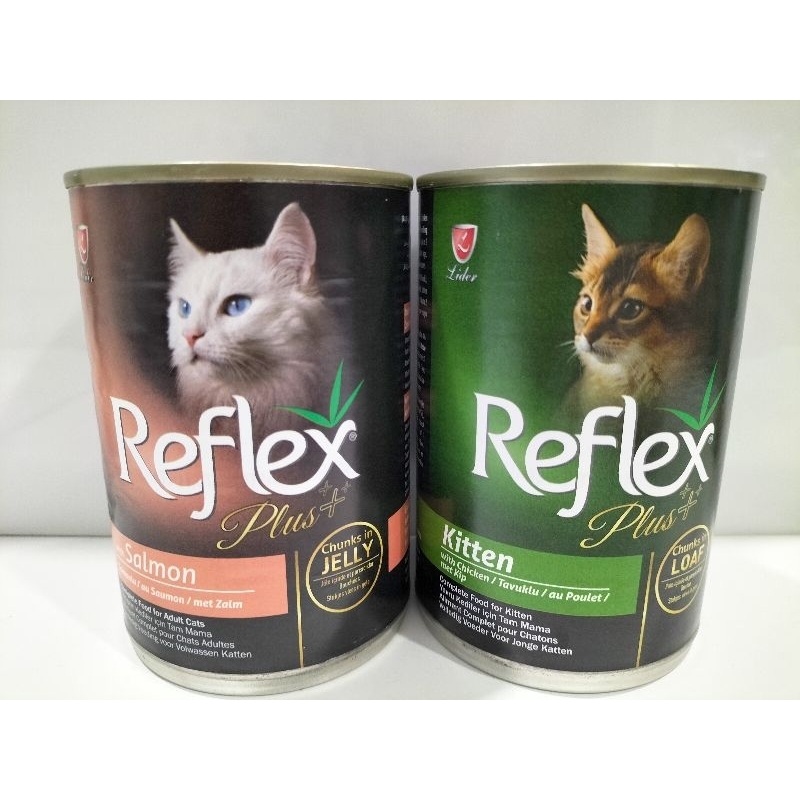 REFLEX PLUS CAN WETFOOD (400g). | Shopee Malaysia