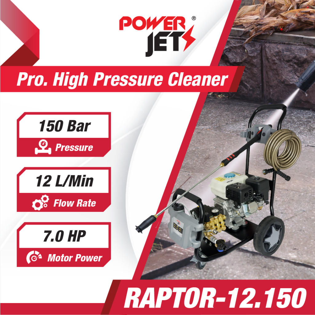 PROFESSIONAL HIGH PRESSURE CLEANER PETROL ENGINE - RAPTOR-12.150(LT ...