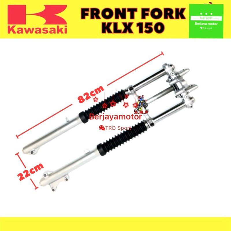 Fork Set with handle Bracket Klx150 /pnp Motor Cross 83mm /93mm | Shopee Malaysia