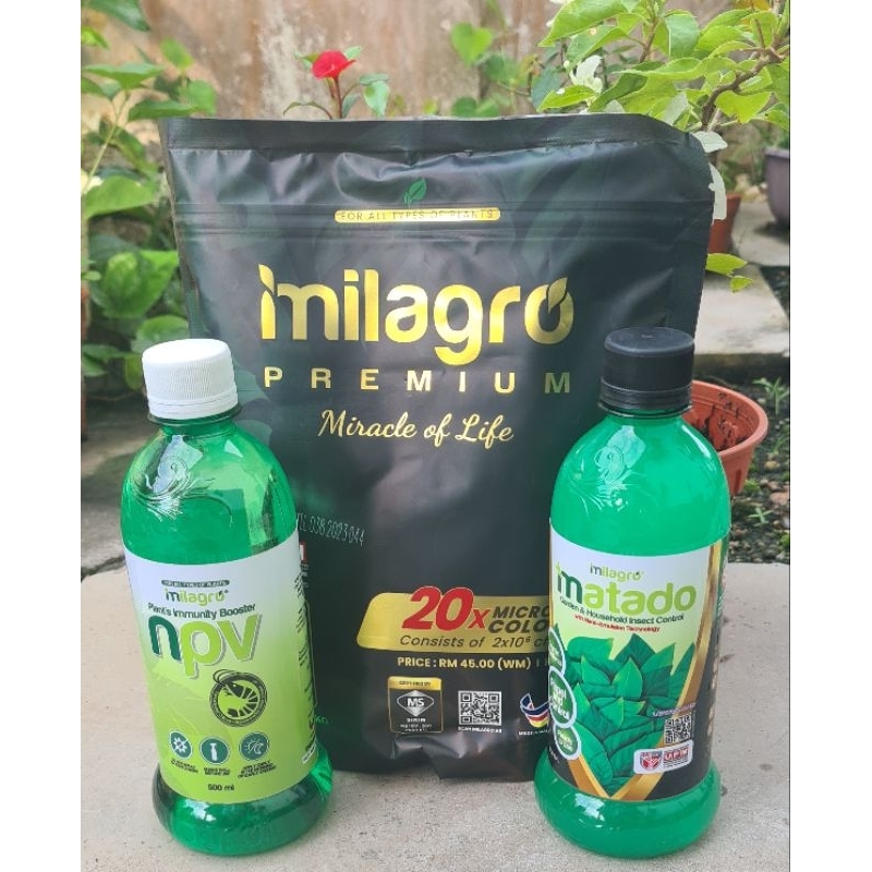 Original Milagro Premium Baja Organic Fertilizer, Plant's Immunity ...