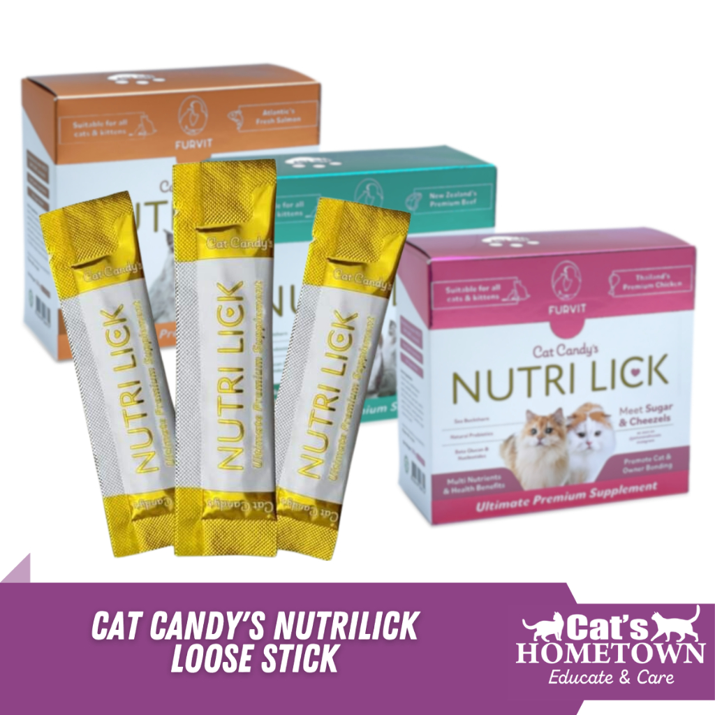 Cat Candy's Nutri Lick | Treat kucing bervitamin | Nutrilick Loose 1pcs ...