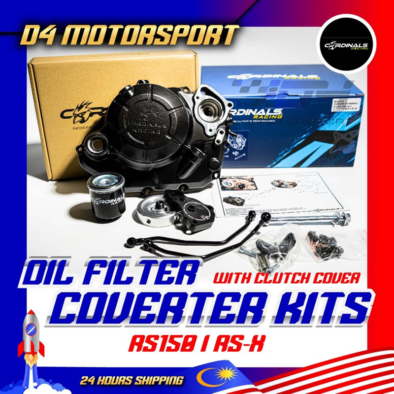 Oil Filter Converter Cardinals for RS/RSX｜No need to service oil ...