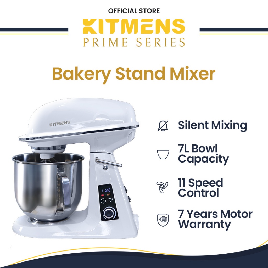 KITMENS KM-B7 Stand Mixer Dough Mixer Heavy Duty Mixer 7L Mixer Cake ...