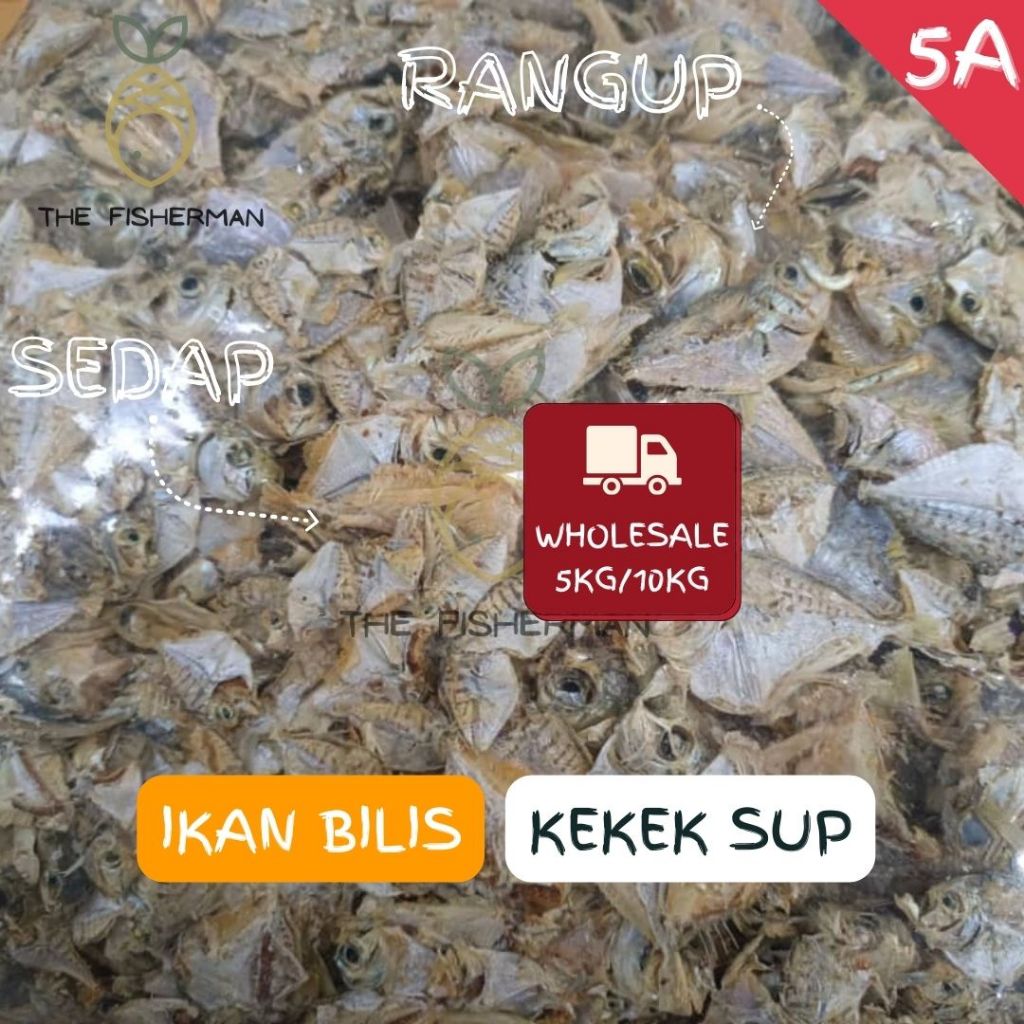 🐡10kg Ikan Bilis Kekek Ikan Bilis 10kg Ikan Kekek Kering Ikan Bilis Sup ...