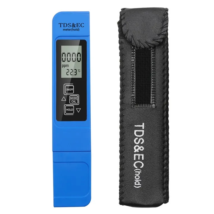 (NEW) EC METER TDS PPM Tester for hydroponic fertigasi hidroponik baja ...