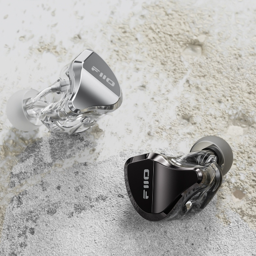 FiiO JH5, In-Ear Monitors: 1 Dynamic 4 BA Hybrid Earphones IEM (JH 5 ...