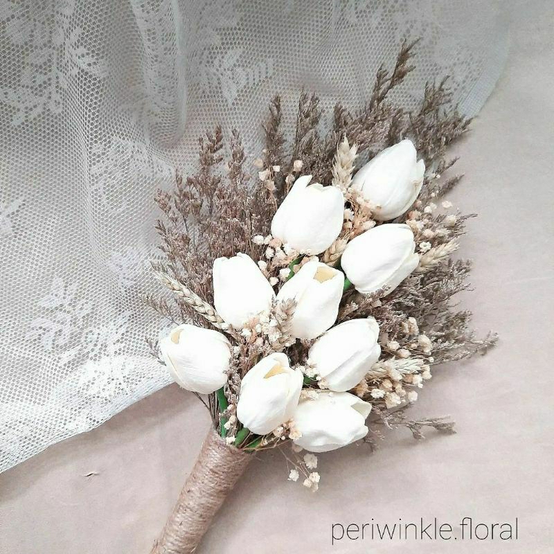 [KIPAS boleh +] Bunga tangan bawah 50 | Wedding bouquet | Bunga tangan ...
