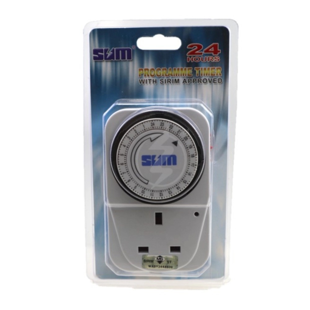 SUM 0024 - 24 Hours Programmer Timer With Sirim | Shopee Malaysia