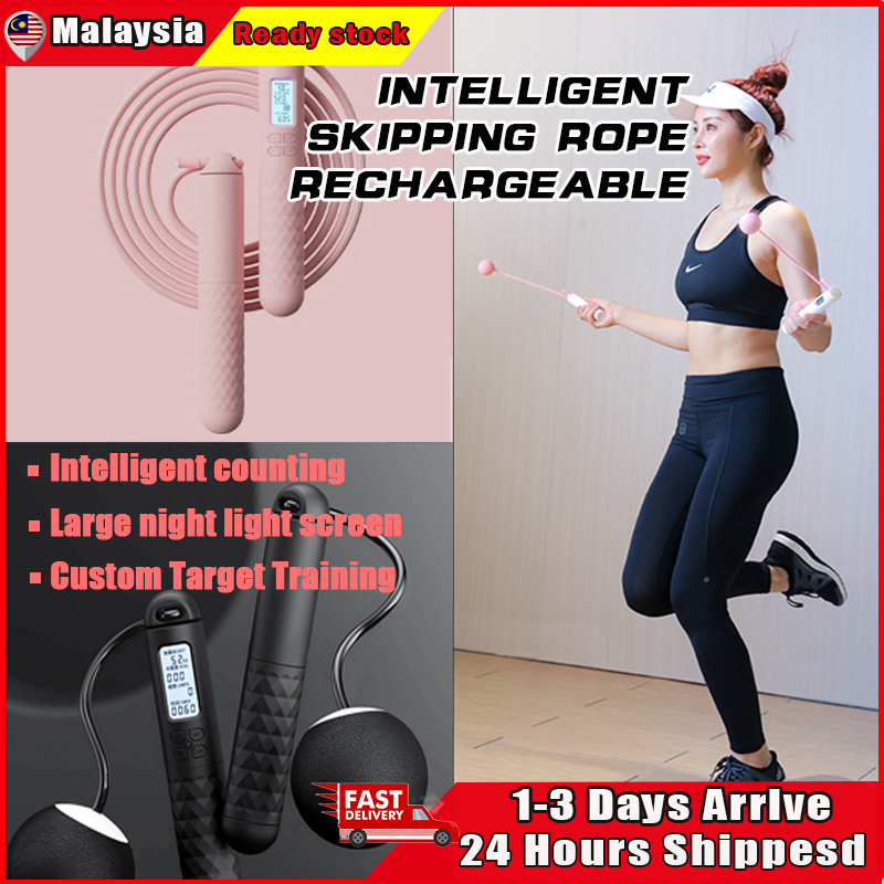 🔥Ready Stock🔥 Smart Cordless Skipping Rope With Digital Counter ... 🔥Ready Stock🔥 Smart Cordless Skipping Rope With Digital Counter ...