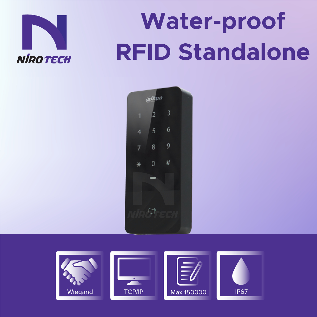 DAHUA - Water-proof RFID Standalone | Shopee Malaysia
