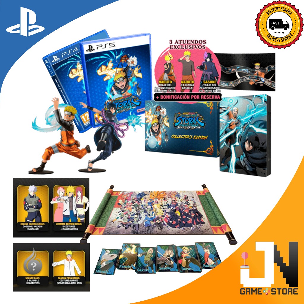 PS4 / PS5 Naruto X Boruto Ultimate Ninja Storm Connections Premium Collector's Edition (R3 ...