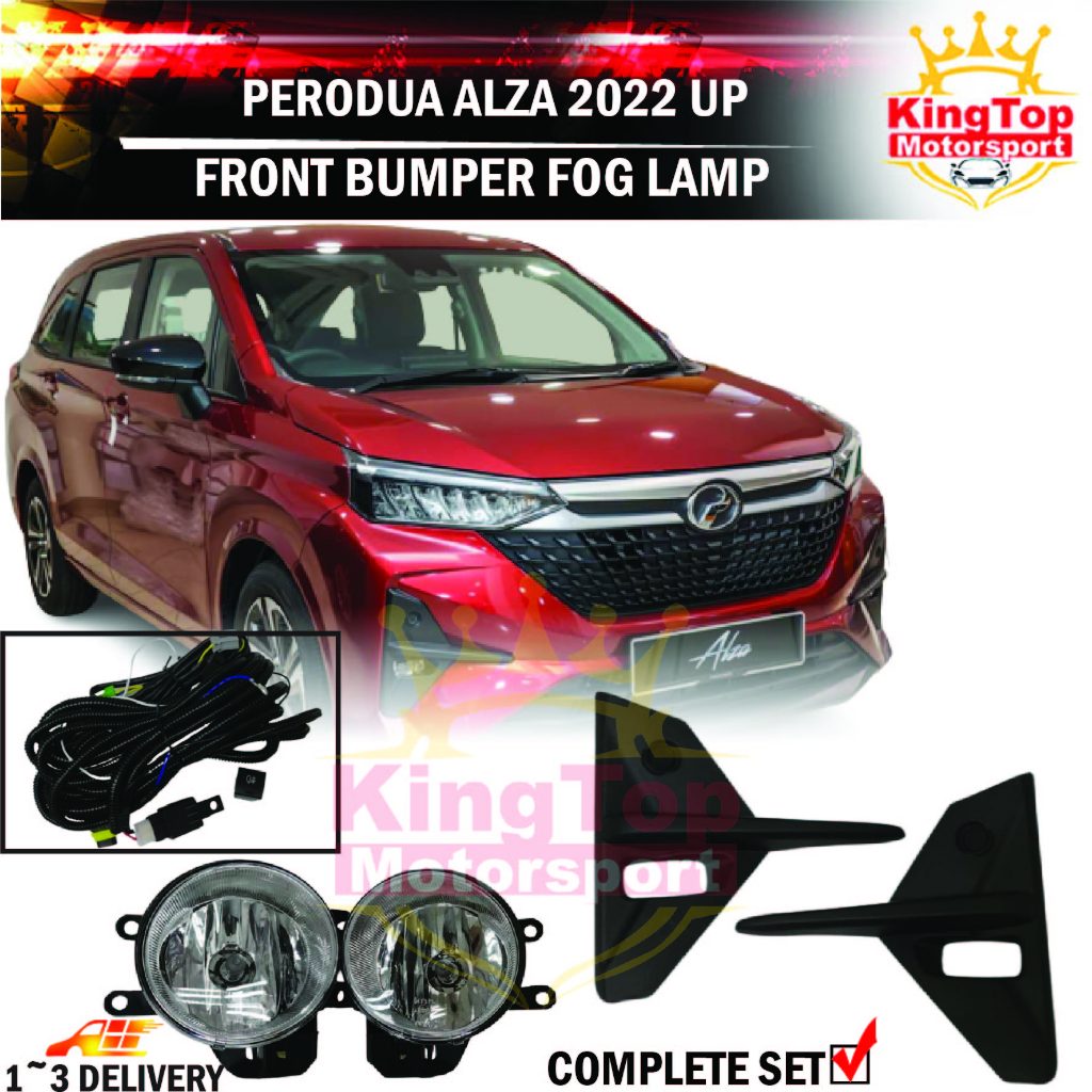 PONYAN/PENTAIR PERODUA ALZA 2023 2024 LED FOG LAMP FOGLAMP SPOTLIGHT ...