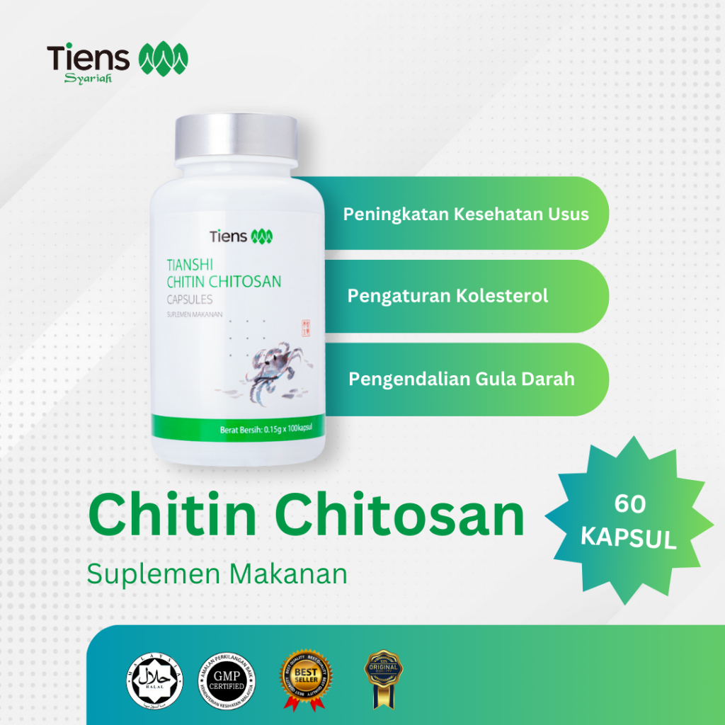 Ubat Kurus Tiens Chitin Chitosan Detoksifikasi Semulajadi dan Penurunan ...
