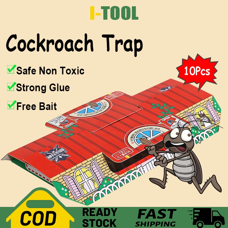 Perangkap Gam Lipas & Cicak Cockroach and Lizard Sticky Glue Trap Extra ...