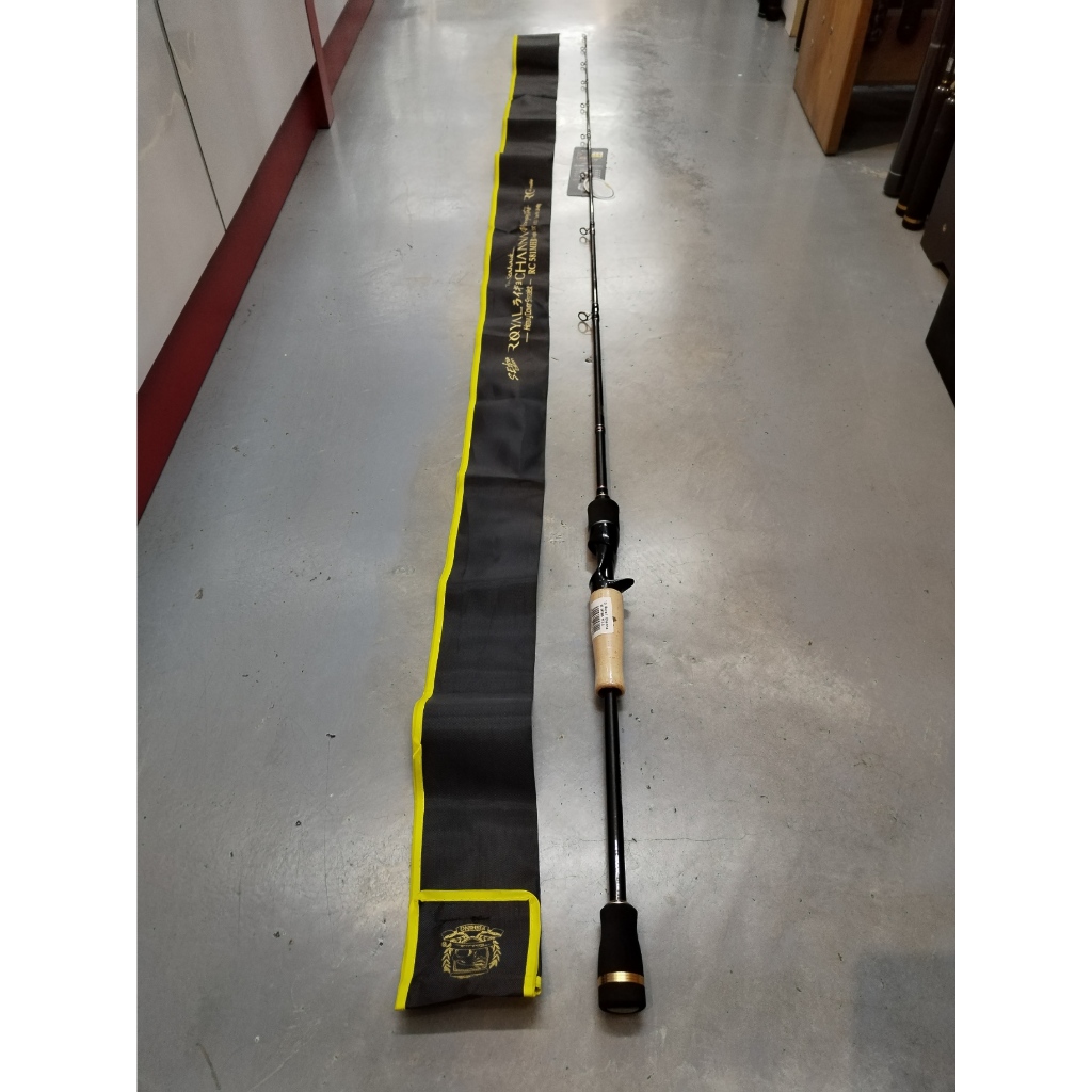 Team Seahawk Royal Channa RC 581MHB Baitcasting Rod 1 Piece Snakehead ...