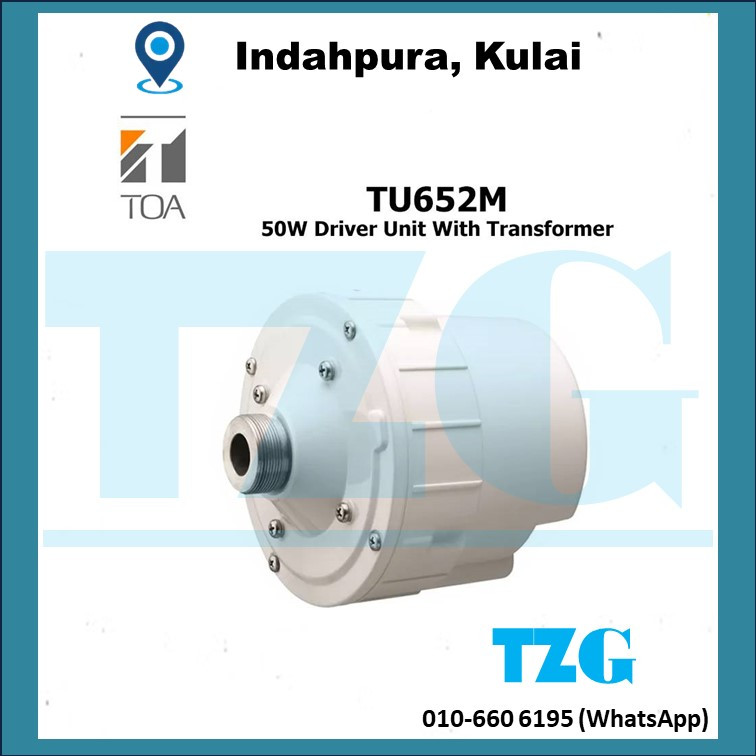 TOA (KULAI) 50W DRIVER UNIT FOR HORN SPEAKER TU-652M | Shopee Malaysia
