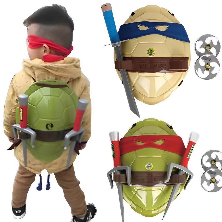 💥Malaysia Ready Stock💥Children Cosplay Teenage Mutant Ninja Turtles ...