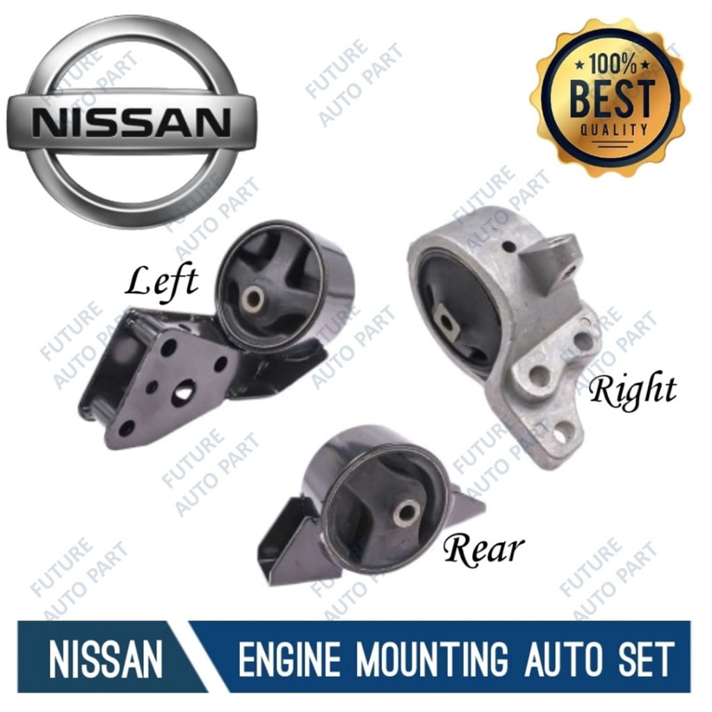 ENGINE MOUNTING AUTO SET FOR NISSAN SENTRA B14 1.6L GA16DE 1995-1999 ...