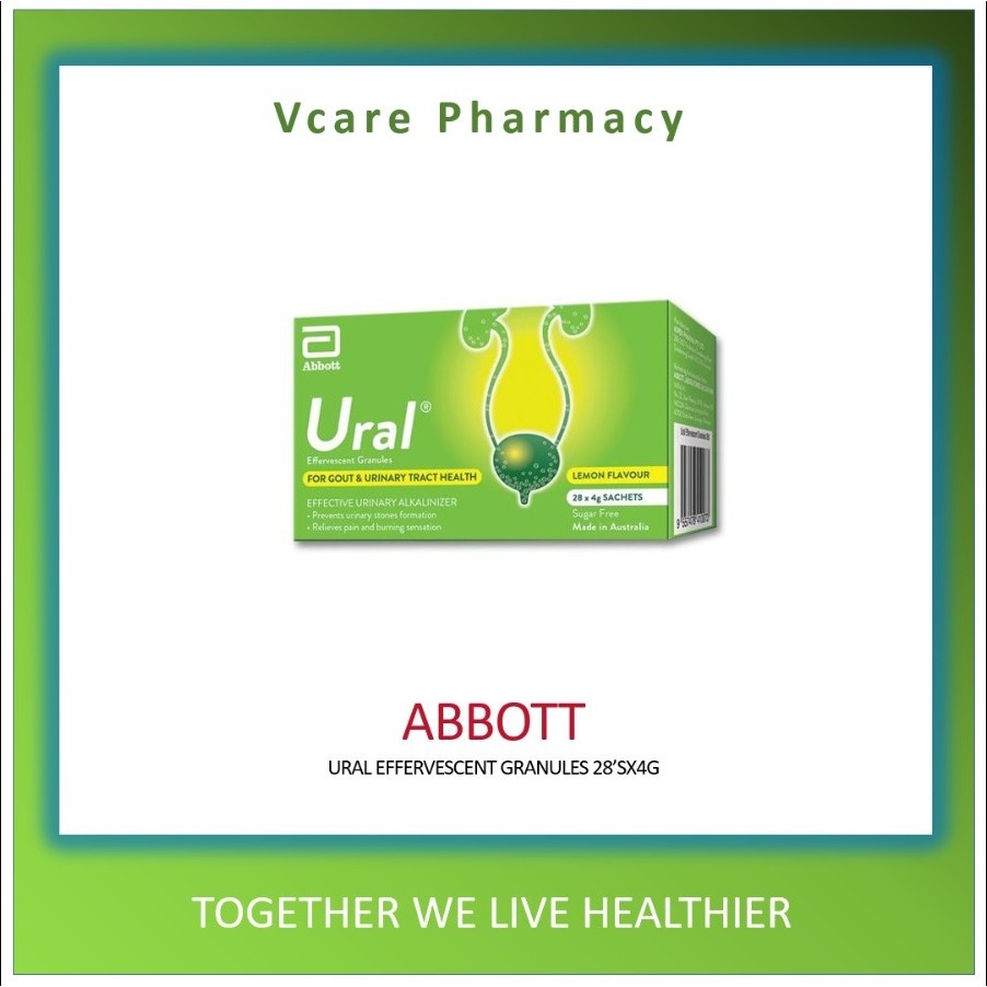 ABBOTT URAL EFFERVESCENT GRANULES 28'SX4G | Shopee Malaysia