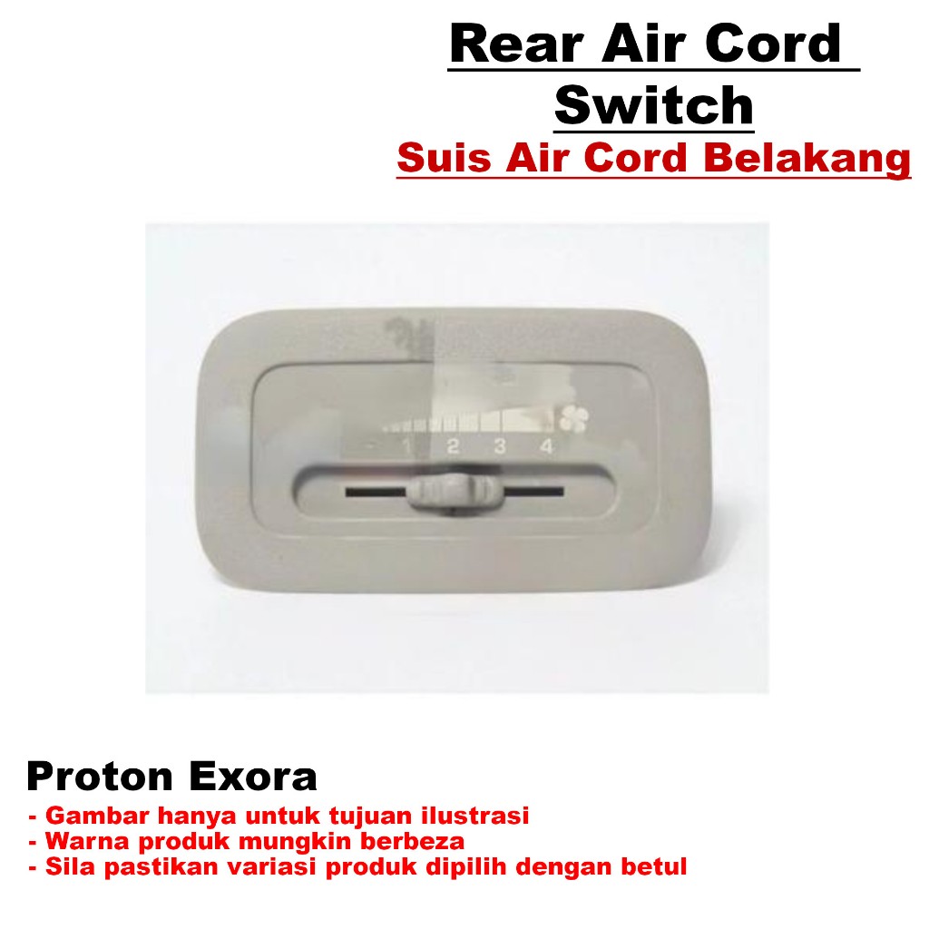Rear Aircord Switch proton Exora | Shopee Malaysia