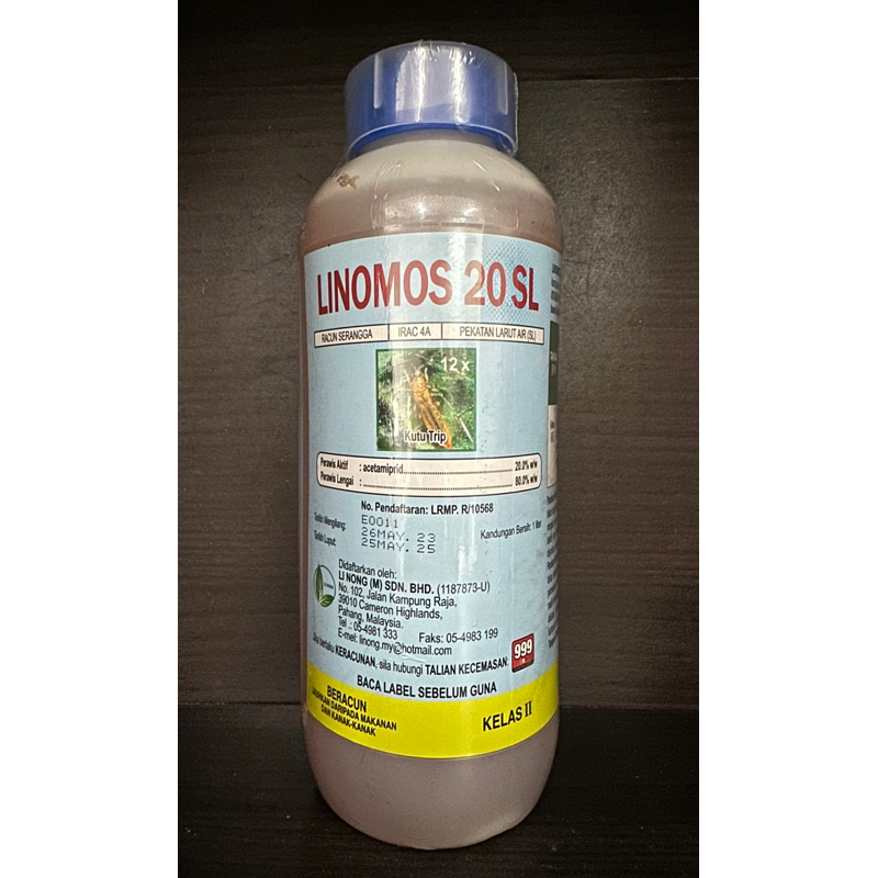 1L Linomos / Acetamiprid 20% Racun Kutu Trip | Shopee Malaysia