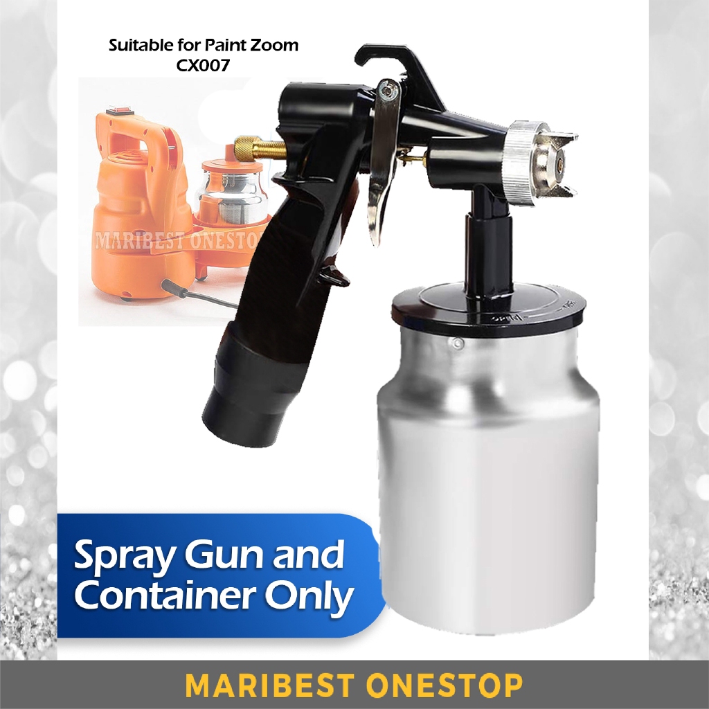 Gun And Aluminium Container ONLY 1000ML For Zoom CX007 | Shopee Malaysia