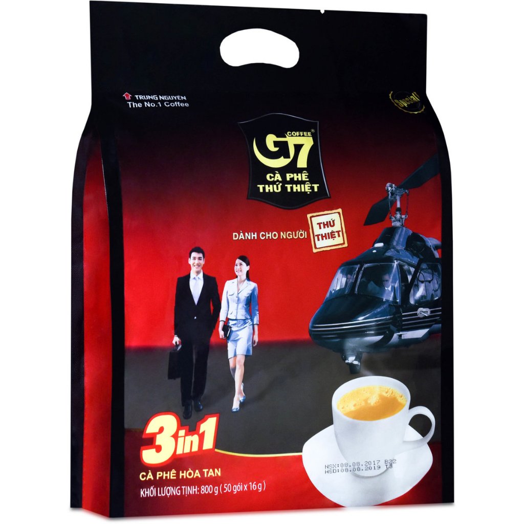 Trung Nguyen[Halal] G7 3in1 (20 Sachets/ 50 Sachets) Instant Coffee / Legend 3 in1 Classis ...