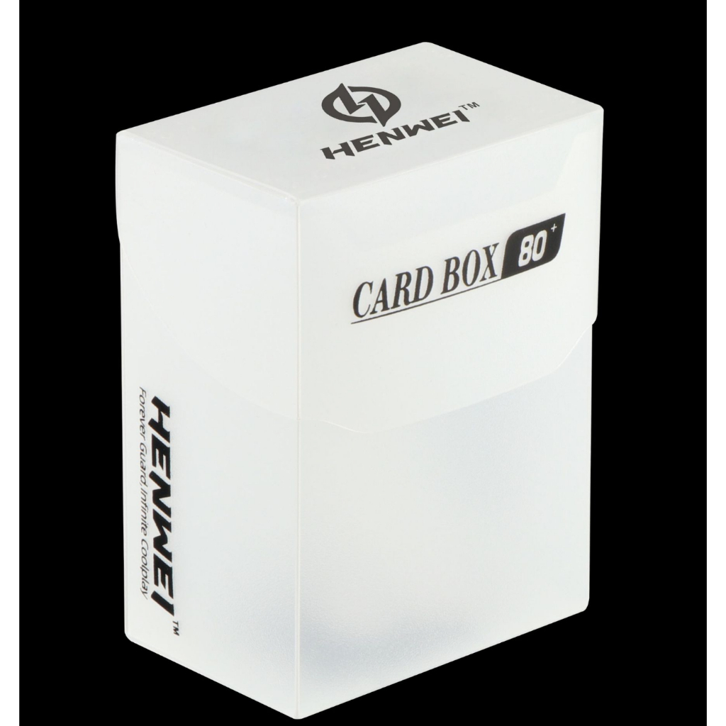 HENWEI Deck Box 80+ Card Deck Box Card Storage Box Card Kotak Simpan ...