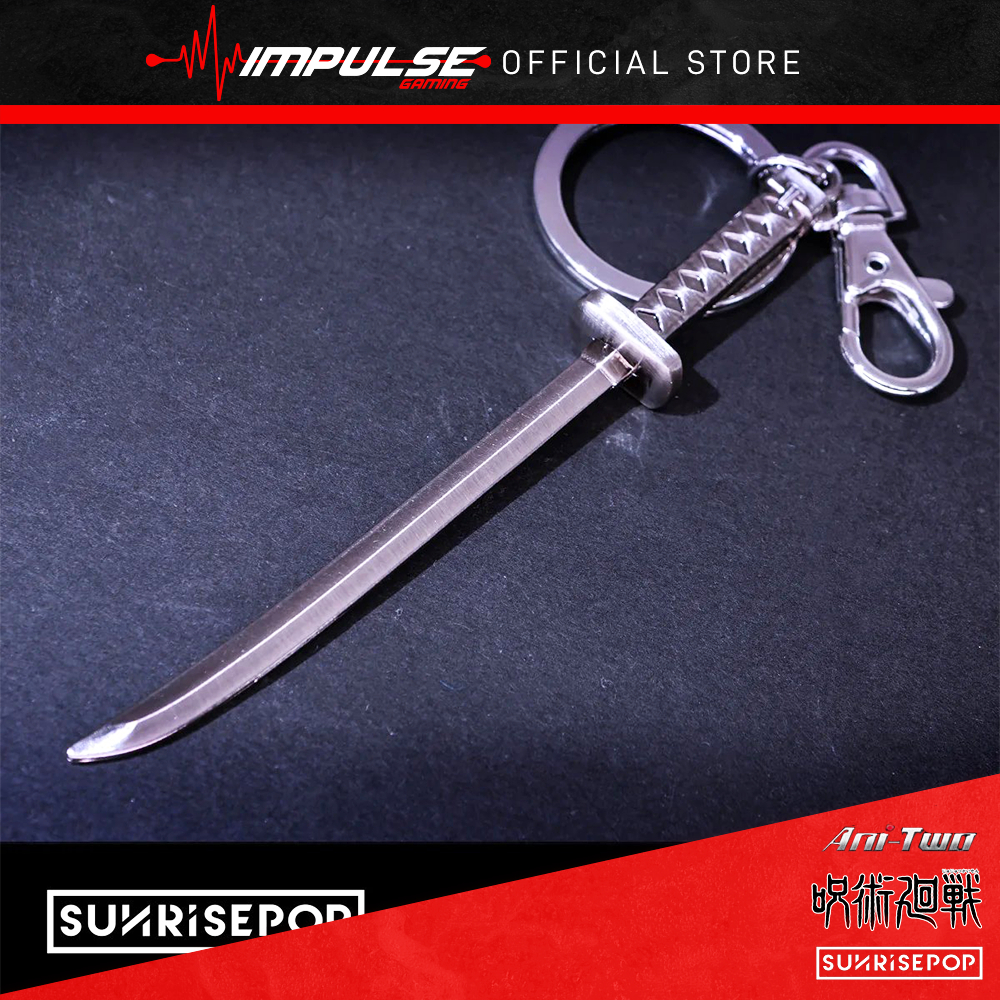 Sunrisepop Jujutsu Kaisen Pewter Keyring - Kasumi's Katana | Shopee ...