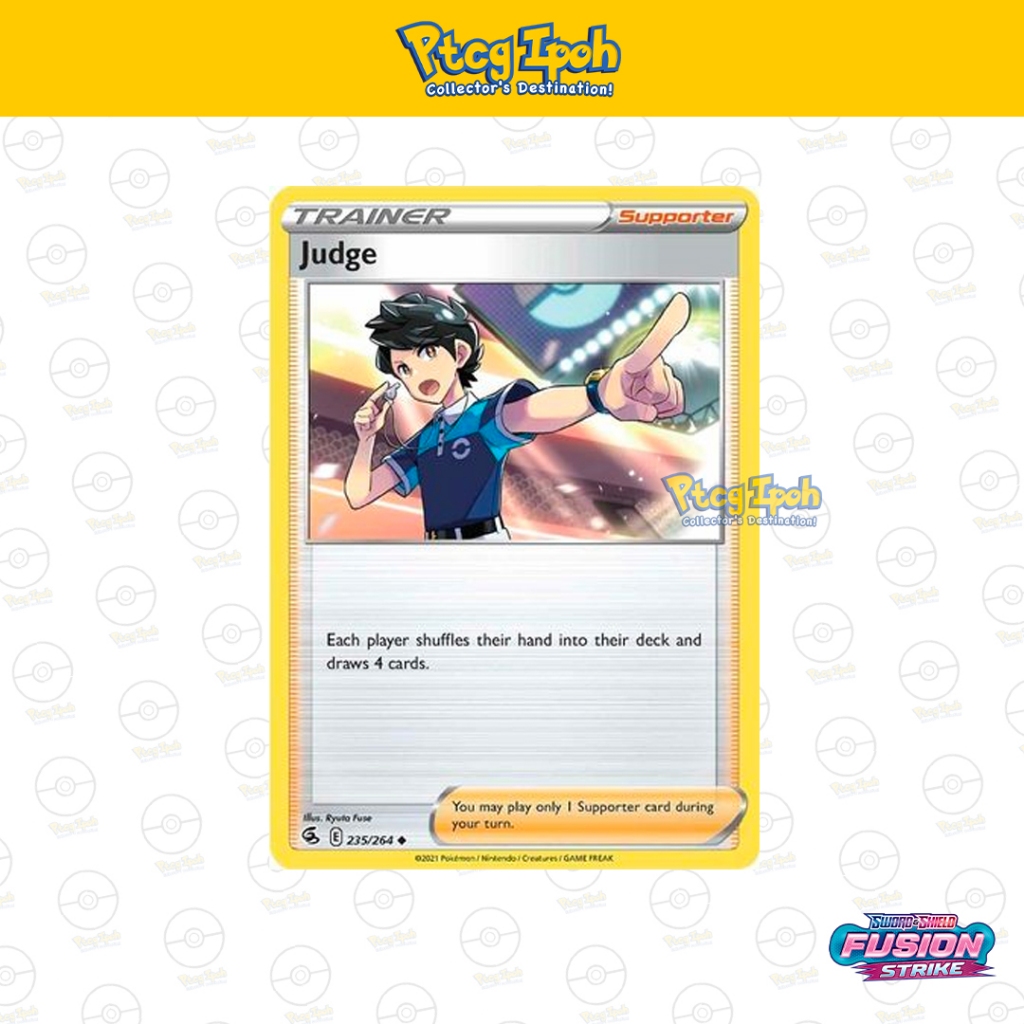 [Pokémon TCG] Pokemon Fusion Strike : Judge - 235/264 - Uncommon ...