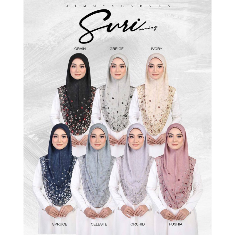 [LESS RM20 COMBO BOLEH MIX DESIGN]NEW SURI INSTANT BAWAL WITH/WITHOUT ...