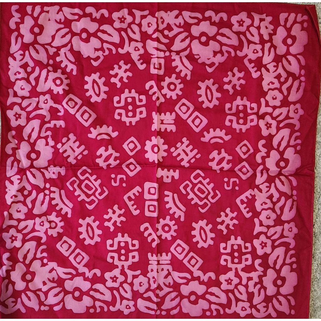 ( Ready Stock) BA0070 Batik Bandanna Handmade Malaysia Batik Large ...