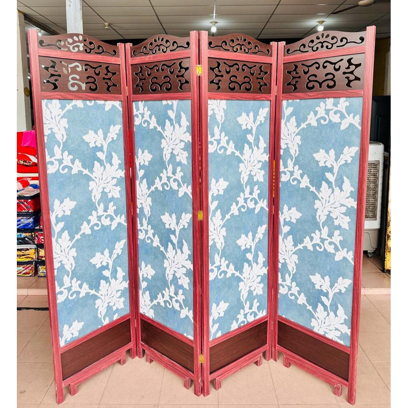 Original Partition Kayu | Pembahagi Ruang Kayu Original Wood screen ...