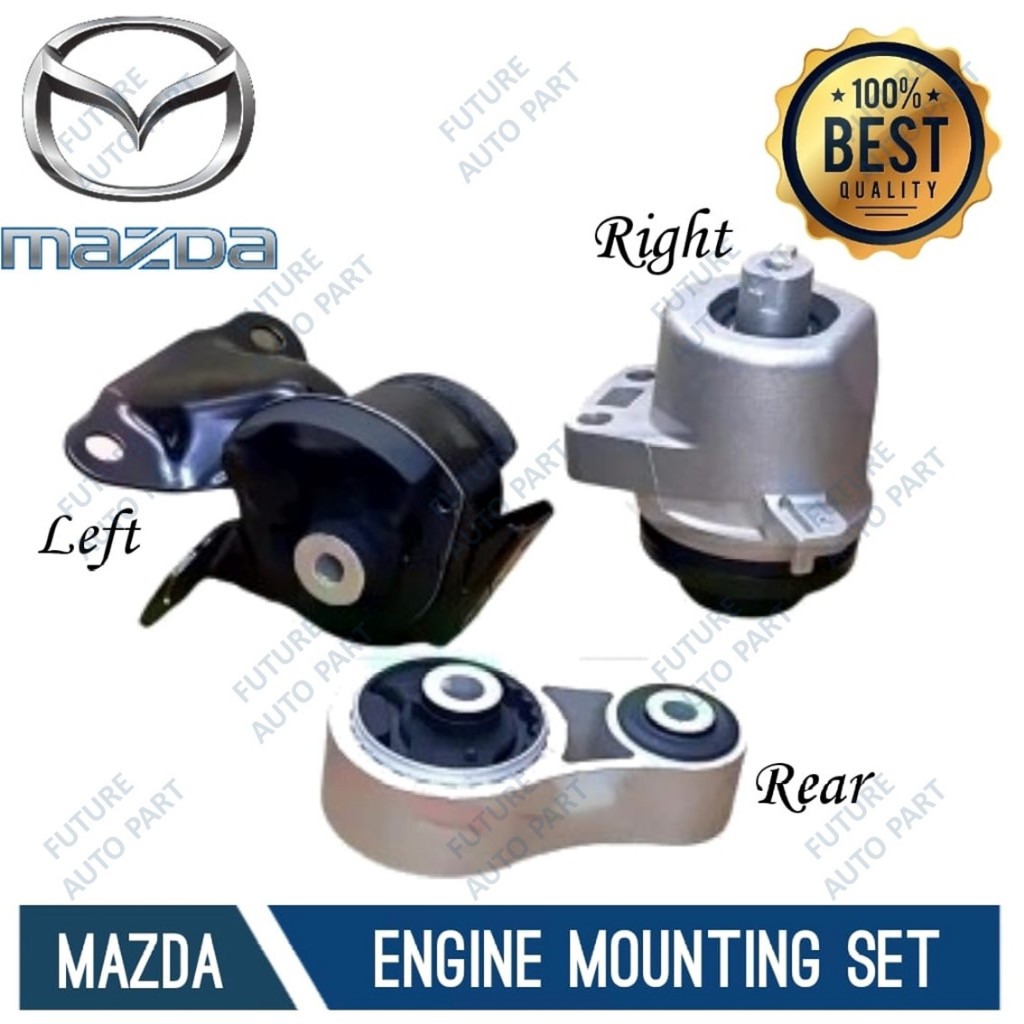 ENGINE MOUNTING AUTO SET FOR MAZDA CX7 ER10 2.3L 2007-2012 [FUTURE ...