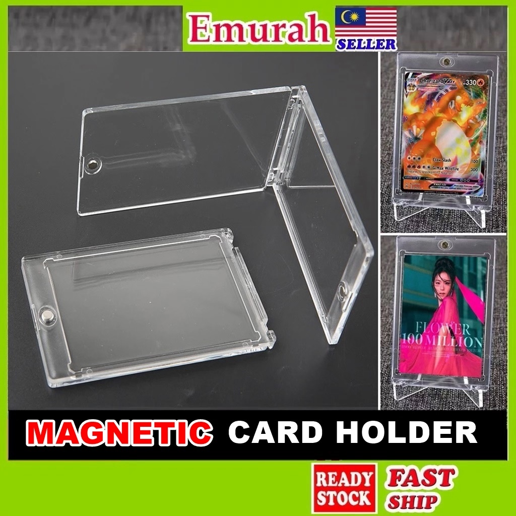 Magnetic Card Holder 35PT Photocard KPOP Magnetic Card Case Stand (UV ...
