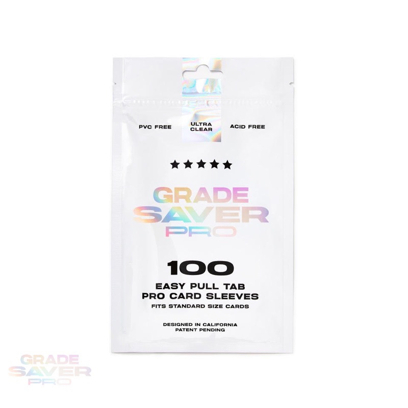 Grade Saver Pro Pro Card Sleeves with Easy Pull Tab 100 Count | Shopee Malaysia