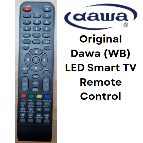Original Dawa (WB) LED Smart TV Remote Control | Shopee Malaysia