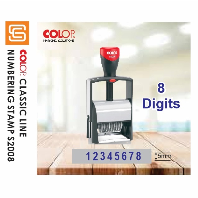 COLOP S2008 CLASSIC LINE NUMBERING STAMP (HEAVY DUTY) | Shopee Malaysia