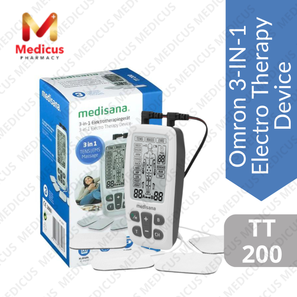 Medisana 3-IN-1 Electro Therapy Device TT200 | Shopee Malaysia