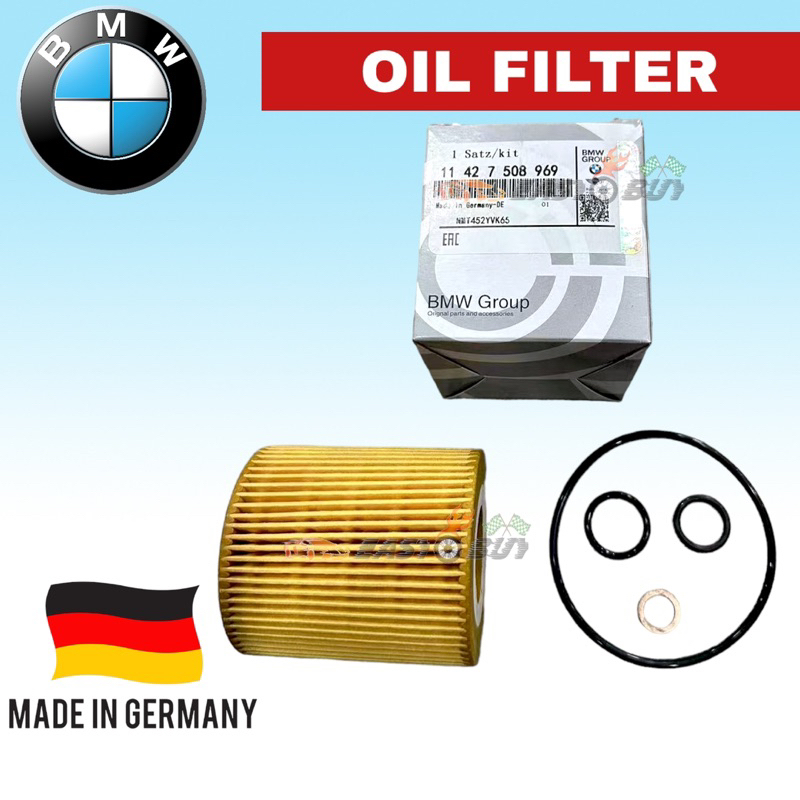 ( 100% ORIGINAL ) BMW OIL FILTER - BMW N46 E90 E81 E87 E88 E82 E46 E93 ...