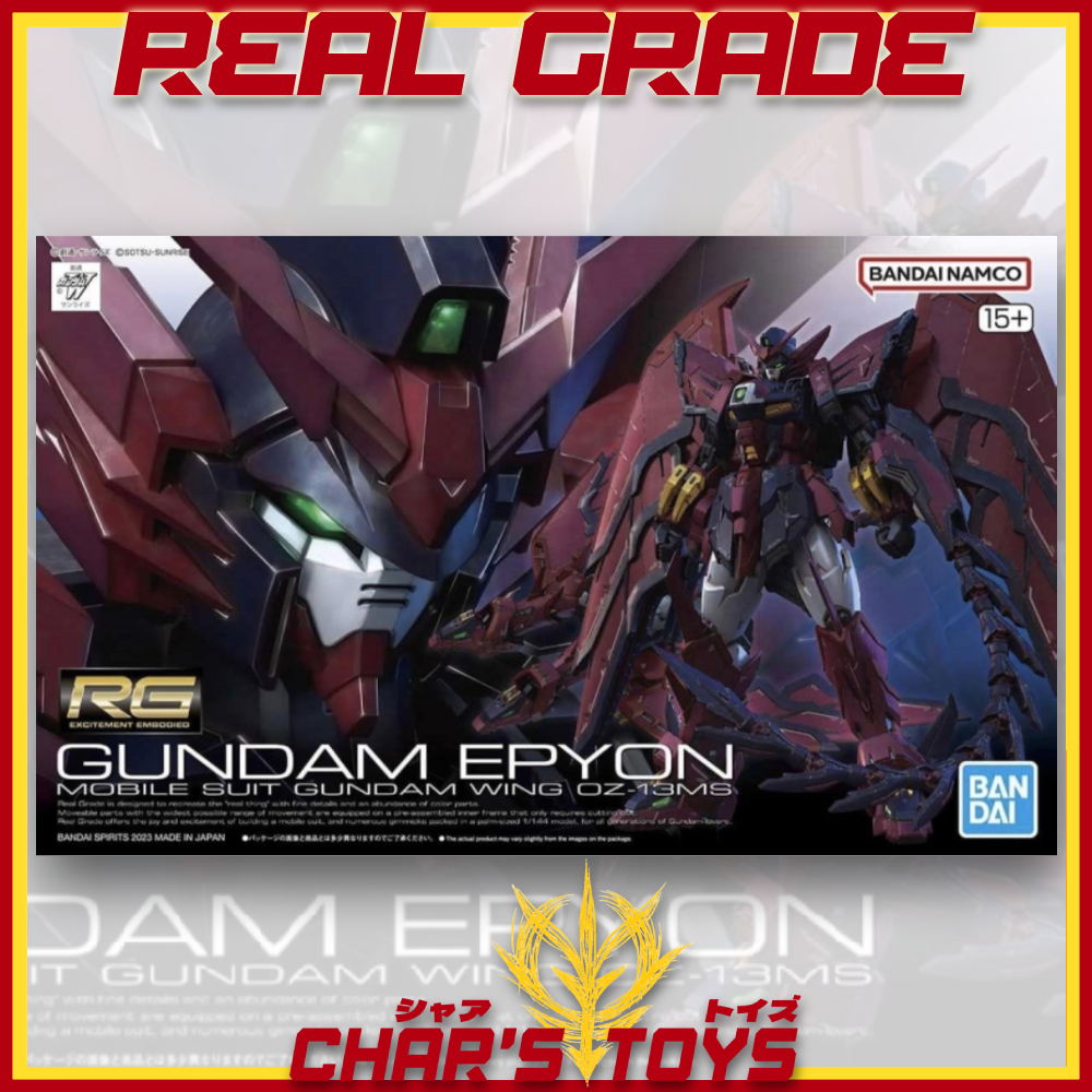 RG REAL GRADE 1/144 GUNDAM EPYON (65442) BANDAI MODEL KIT | Shopee Malaysia