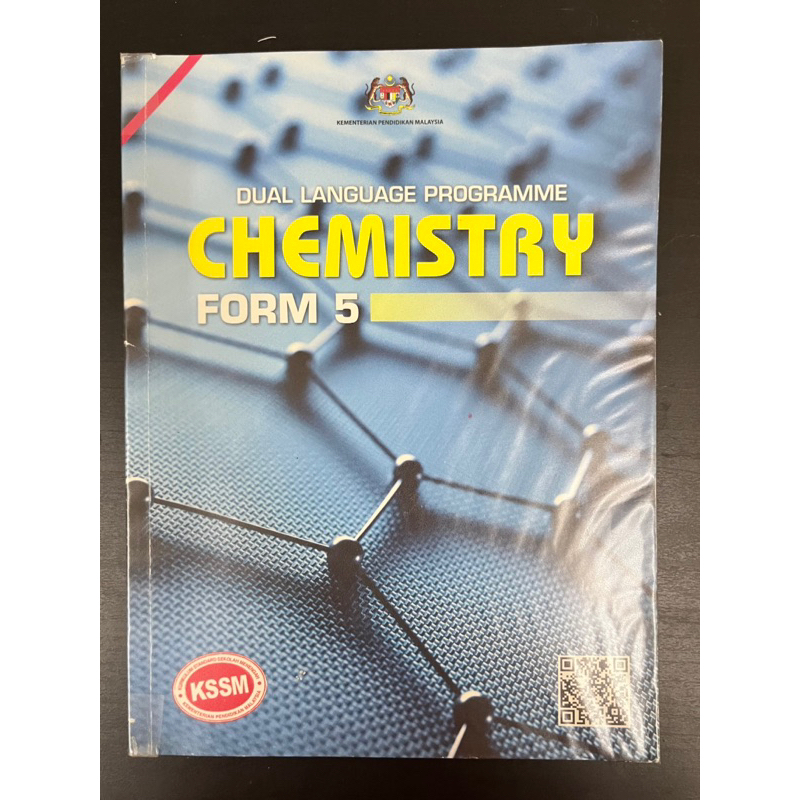 [Second Hand] Chemistry Textbook Form 5 KSSM Dual Language Program Buku ...