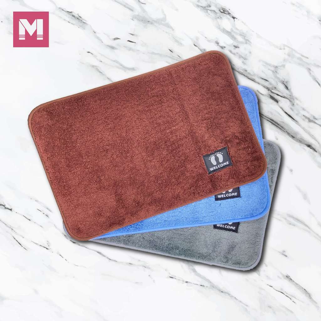 MICROFIBER FLOOR MAT 40cm x 60cm | Shopee Malaysia