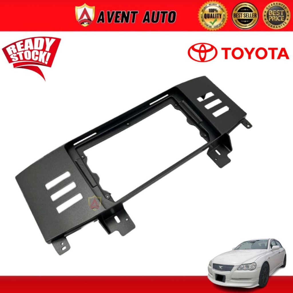 Android Player Casing 9" Toyota Mark-X 2005-2008 (High Spec- with ...