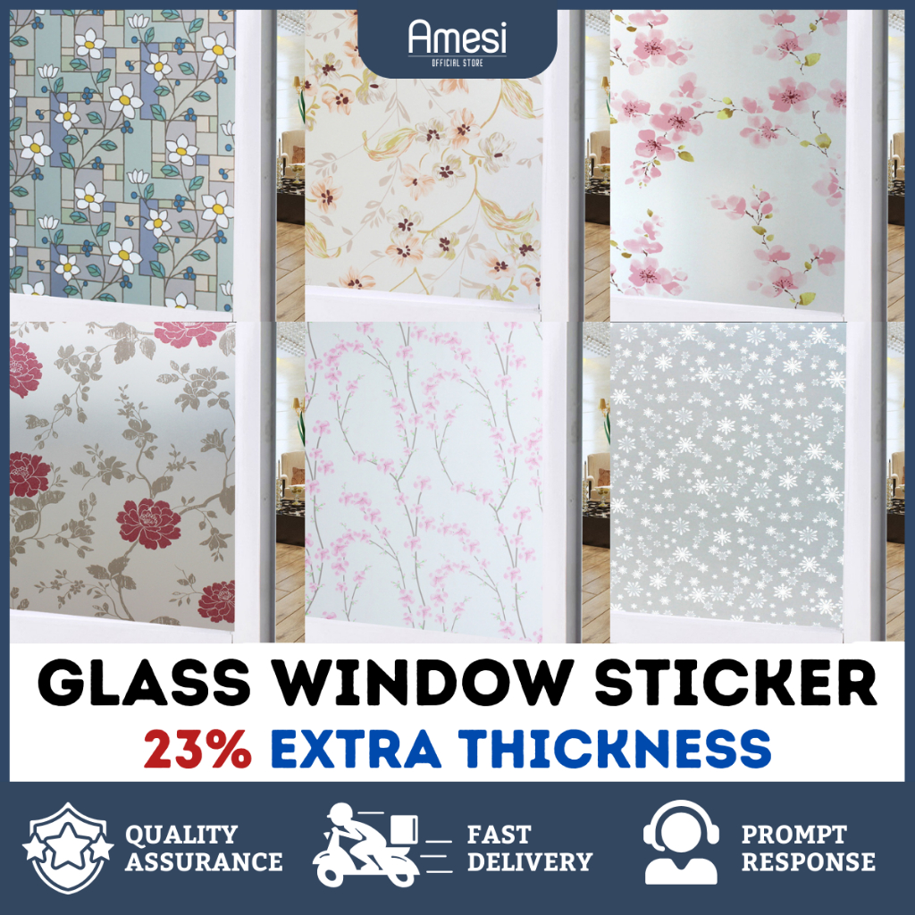 90cm Frosted Glass Window Sliding Door Tingkap Nako Kaca Dapur Cermin ...