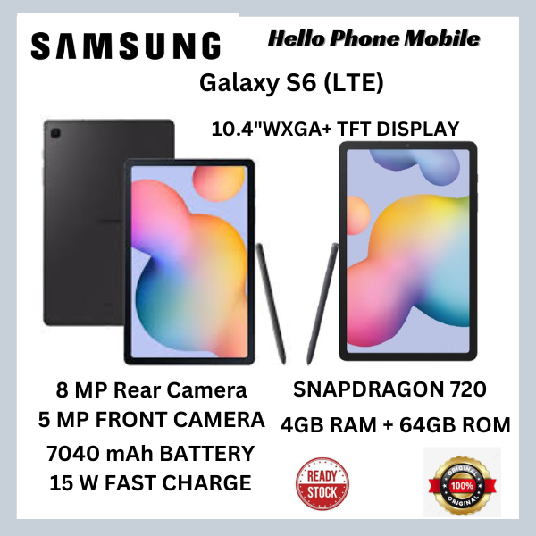Samsung Galaxy Tab S6 Lite 2022 Lte Sm P619 4gb Ram 64gb Rom