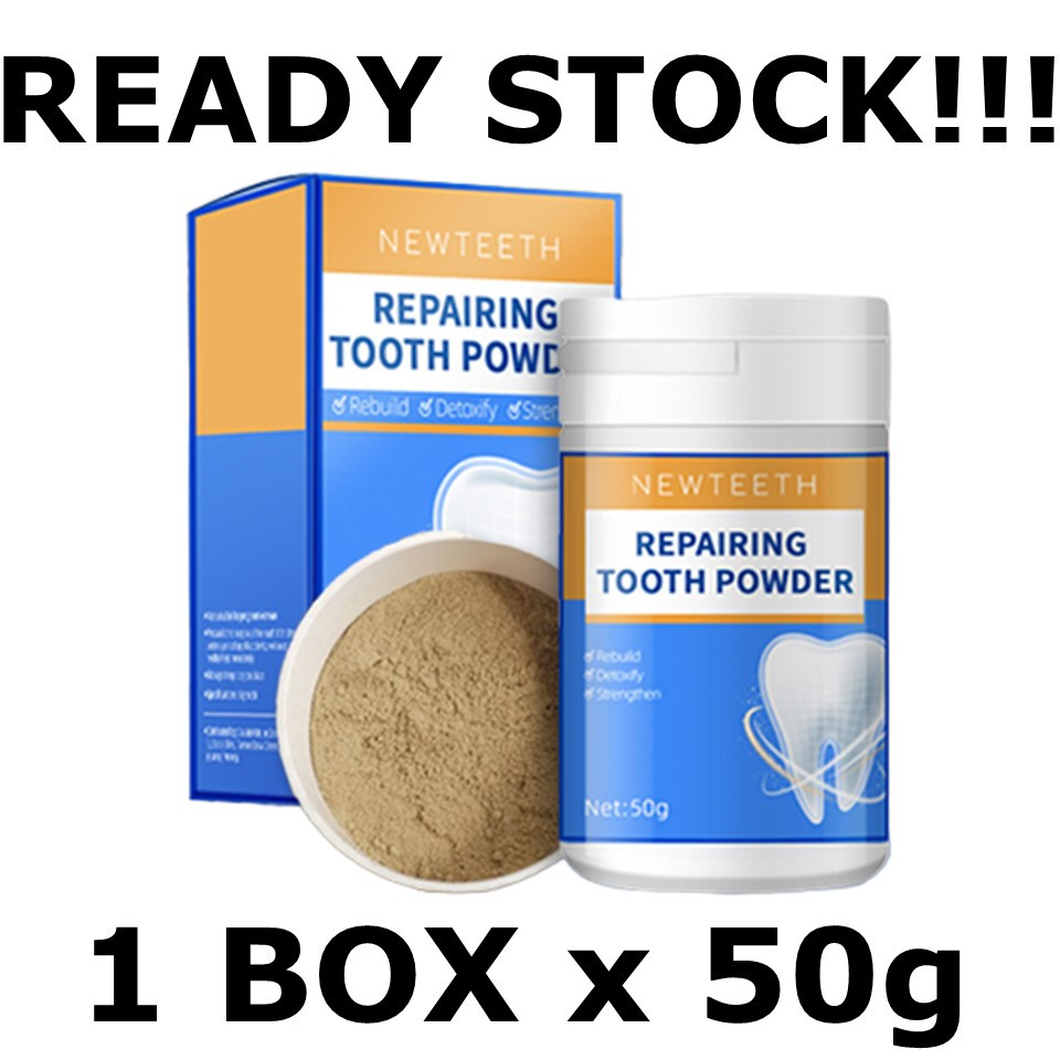 new teeth神龈粉 New Teeth | Teeth Whitening Tooth Powder Antibacterial ...
